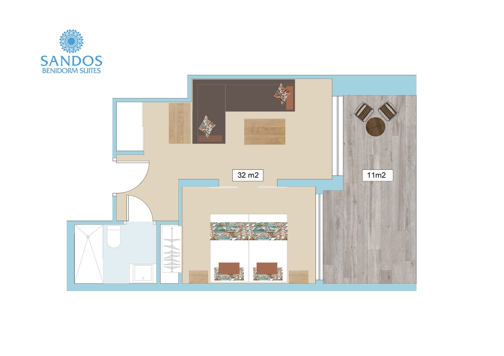 Junior Suite Select Sandos Benidorm Suites | Sandos